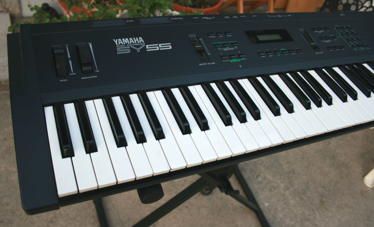 Yamaha SY55 photo gallery - Syntaur
