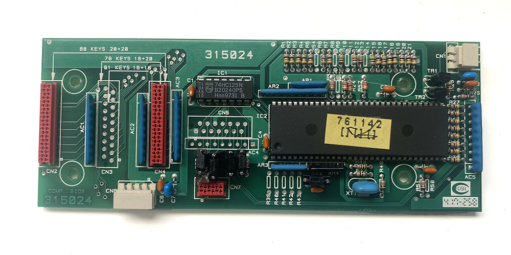 Keybed scan board, GEM - Syntaur