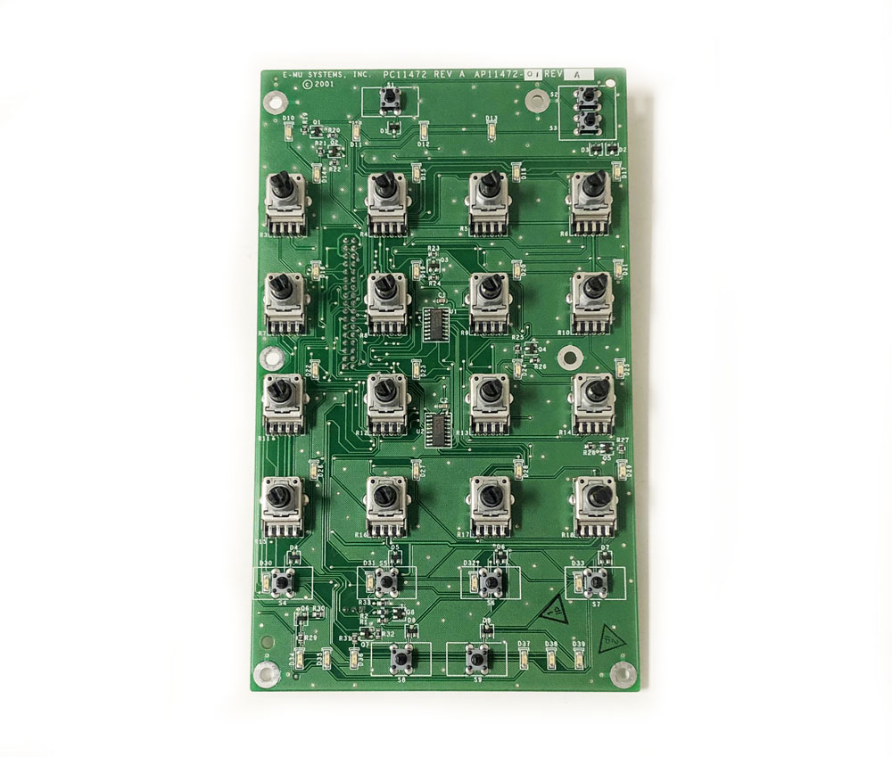 Potentiometer board, E-mu - Syntaur